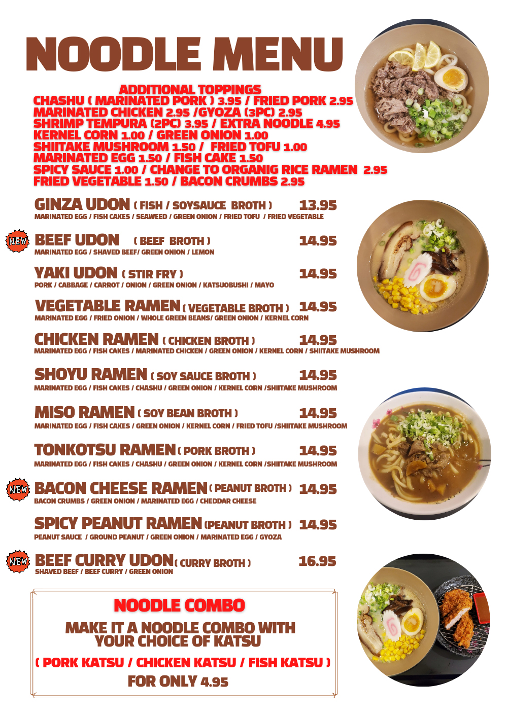 GINZA RAMEN | Japanese Fusion Restaurant